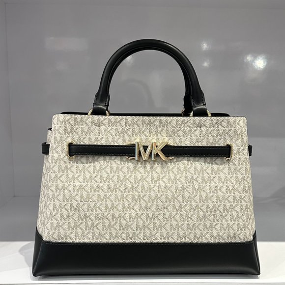 Michael Kors | Bags | Michael Kors Reed Large Belted Satchel Shoulder ...